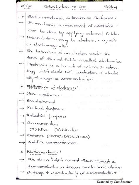 Edc Notes 12 Pdf