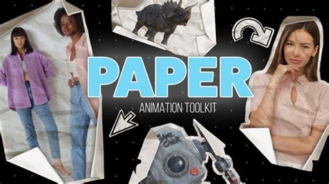 Desdobre O Paper Animator Pacotes De Transmissão Incluindo Animação