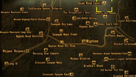 Dead Wind Cavern The Fallout Wiki Fallout New Vegas And More