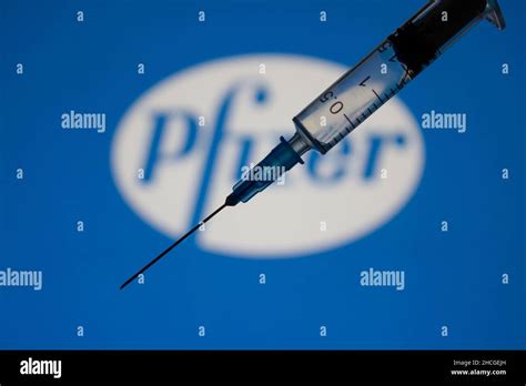 Pfizer Vaccine Against Covid 19 The Concept Of Medical Drugs From