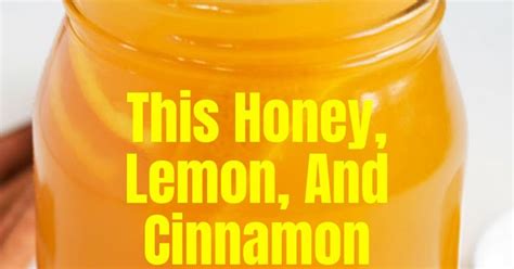 This Honey Lemon And Cinnamon Drink Will Help You Lose 8 Pounds In