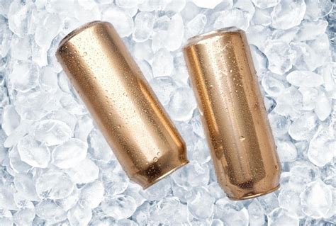 Premium Photo Cans Of Fresh Beer On Ice