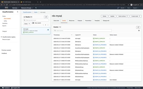 Utilizar Cloudformation Para Crear Una Instancia Rds Mysql En Aws