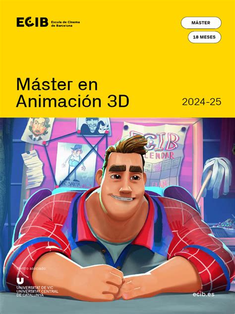 Ecib Master En Animacion 3d 24 25 Pdf Gráficos De Computadora 3 D Animación
