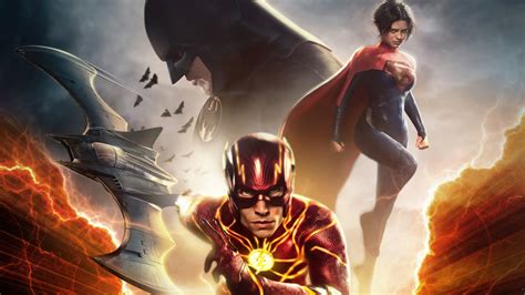 The Flash 2023 Movie DC Supergirl Batman Flash 4k HD Wallpaper