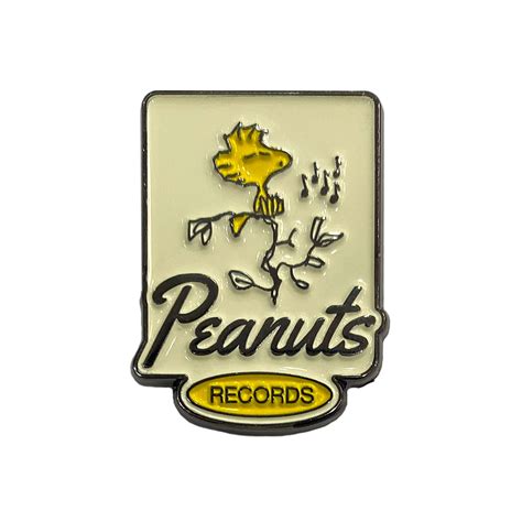 Woodstock Whistle Records Pin