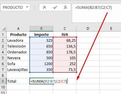 C Mo Sumar En Excel Excelfacil