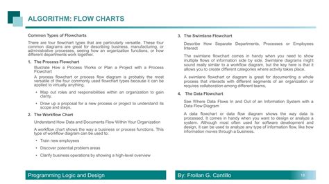 Program Logic And Design Pptx