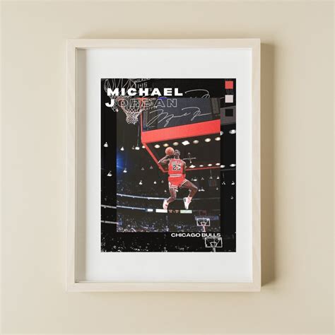 Michael Jordan Printable Wall Art Michael Jordan Poster Etsy Australia