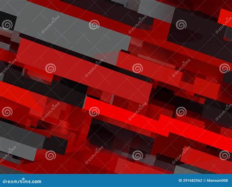 Red Abstract Geometric Background Illustration Stock Illustration Illustration Of Background