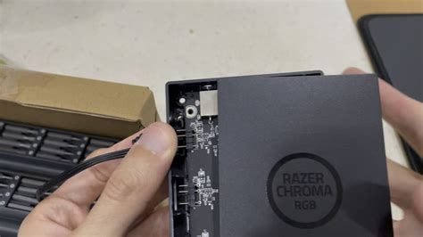 Custom Mod On Razer Chroma Addressable Rgb Controller To Fix The Loose Connection Plug R Razer