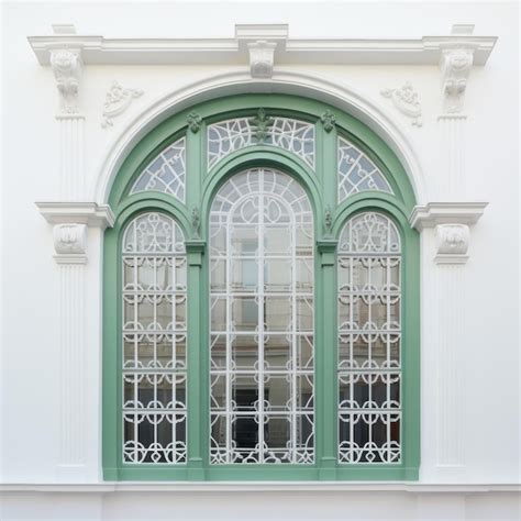Premium Photo Green Architecture A Stunning Vienna Secession Style