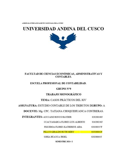 Grupo 9 Caso Practico Descargar Gratis Pdf Impuesto Al Valor