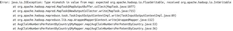 Error Ioexception Type Mismatch In Value