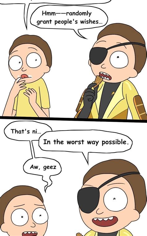 Morty And Evil Morty