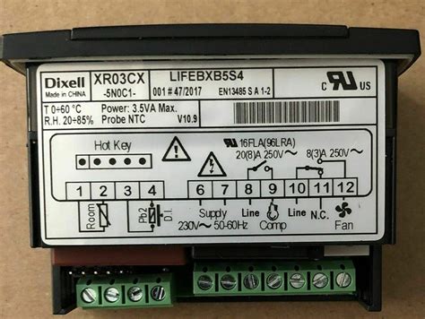 Dixell XR CX N C Digital Thermostat Controller For Refrigerating