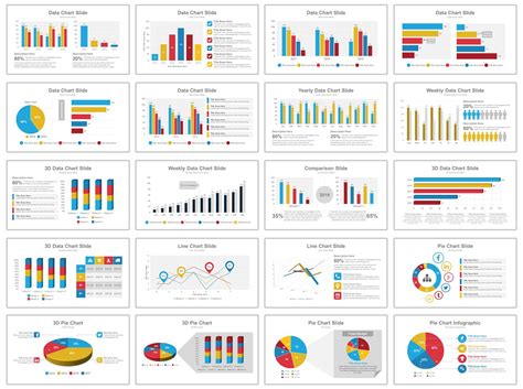 Data Charts Powerpoint Template 94245 Ad Charts Template