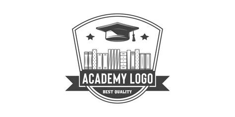Premium Vector Retro Vintage Academy Logo Design