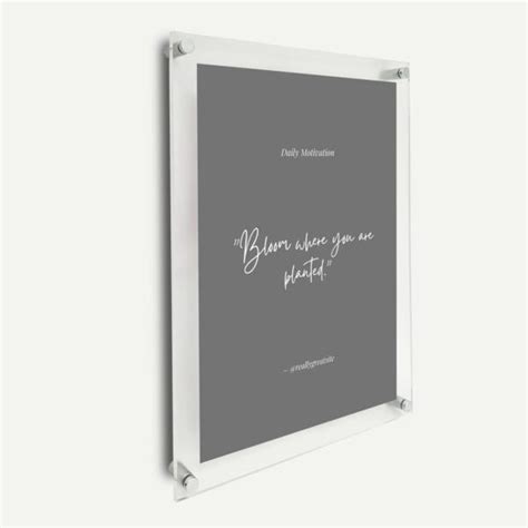 Acrylic Photo And Poster Frames Perspex Picture Frame Luminati