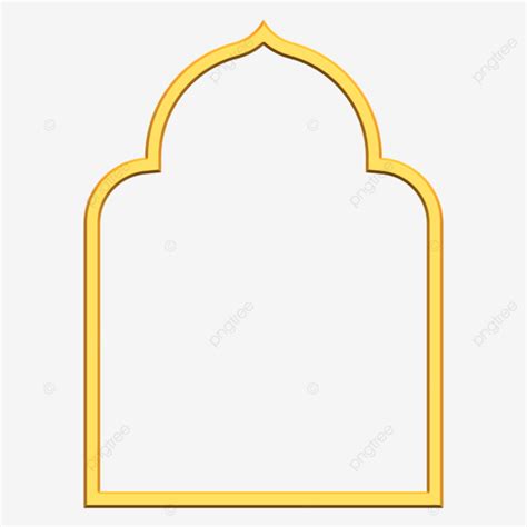 Golden Islamic Ornament Vector Islamic Islamic Ornament Ramadan Png