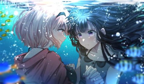 Nishikigi Chisato And Inoue Takina Lycoris Recoil Drawn By Nndm Ak