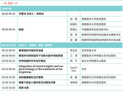 今日8点直播｜首都医科大学宣武医院神经肿瘤国际会议暨中国解剖学会神经外科分会第二次学术会议、欧美同学会颅底外科分会第四届学术会议 脑医汇