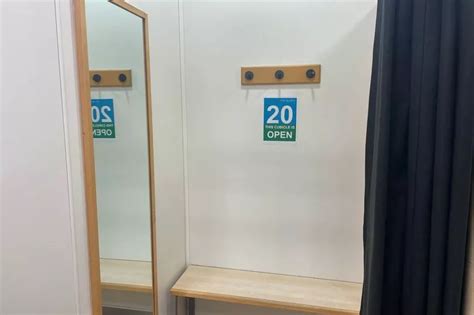 Half Naked Primark Shopper S Shock As Man Opens Curtain In Unisex