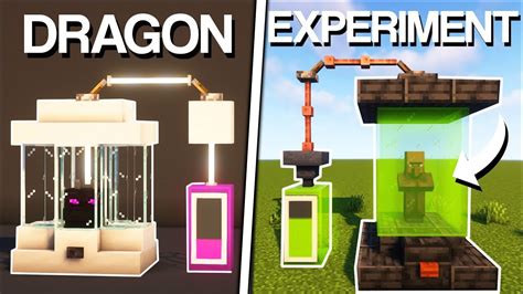 Minecraft 10 Laboratory Build Hacks And Ideas Laboratorybuildinghacksinminecraft Youtube