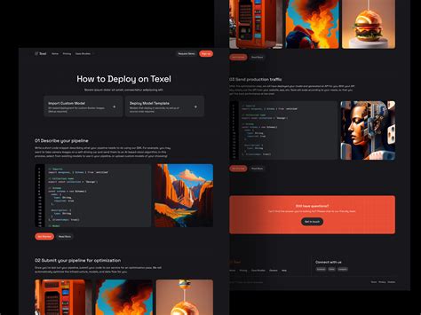 Texel Website How To Deploy Page By Pamela Duursema On Dribbble