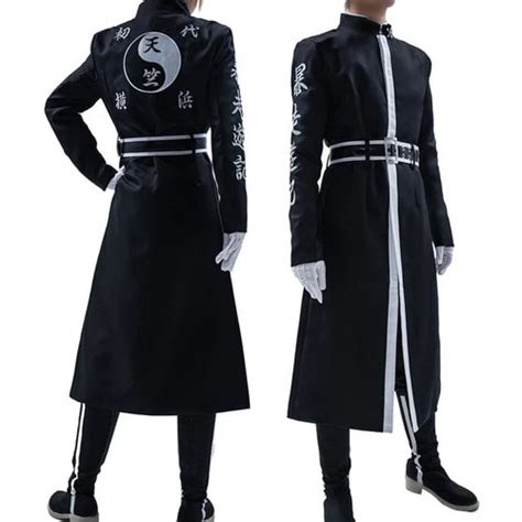 Jual PRE ORDER Jubah Cosplay Anime Tokyo Revengers Tenjiku Hitam
