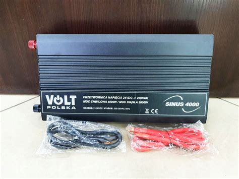 Przetwornica Volt Sinus 4000 24V 230V 2000W 4000W 12973998780