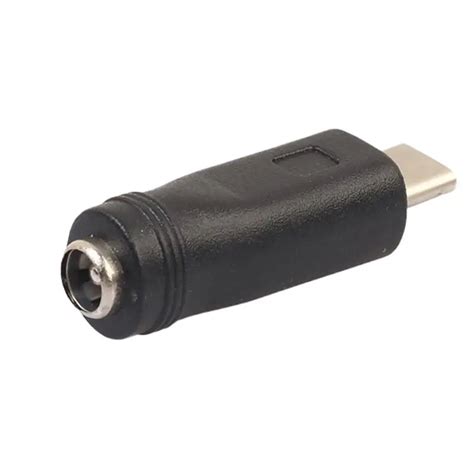 Dc Power Adapter Converter Type C Usb Male To 55x21mm Female Jack