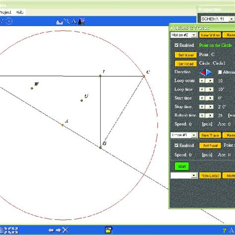Example Of A Simple Geometric Construction Download Scientific Diagram