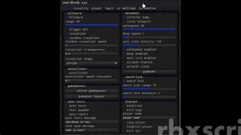 Universal Kill Aura Inf Jumps More Scripts RbxScript