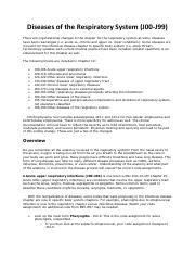 Diseases Of The Respiratory System Icd Pdf Diseases Of The Respiratory System J J