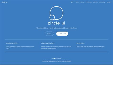 ZircleUI By Zircleui A Vue Template Built At Lightspeed