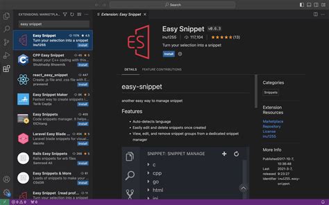 VSCodeで簡単にスニペット登録ができるEasy Snippetでコーディングを効率よくする スタッフブログWebホームページ制作の株式会社アウラ大阪