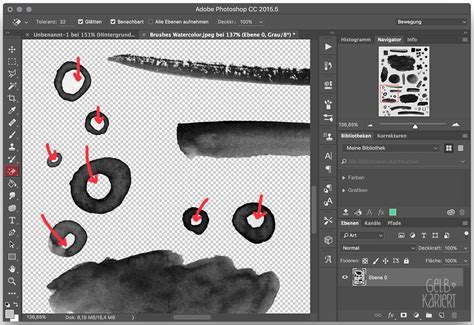 Tutorial Eigene Pinsel Mit Photoshop Erstellen Gelbkariert