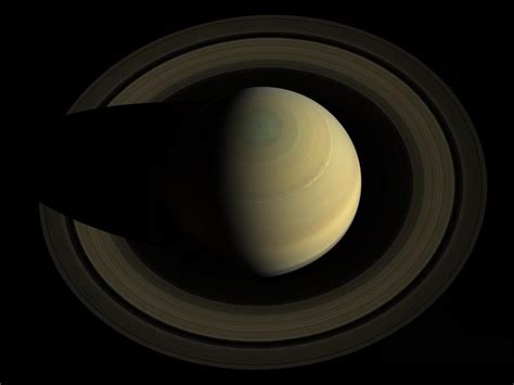 Cassini Saturn Eclipse Hd Wallpaper