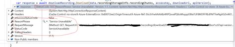Sometimes Got Error While Calling Download Api For Recorded File From