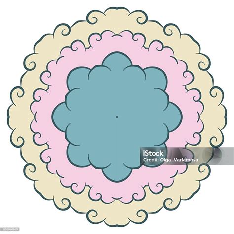 Ornamen Bulat Awan Ilustrasi Stok Unduh Gambar Sekarang Alam Bentuk Budaya Subjek Istock