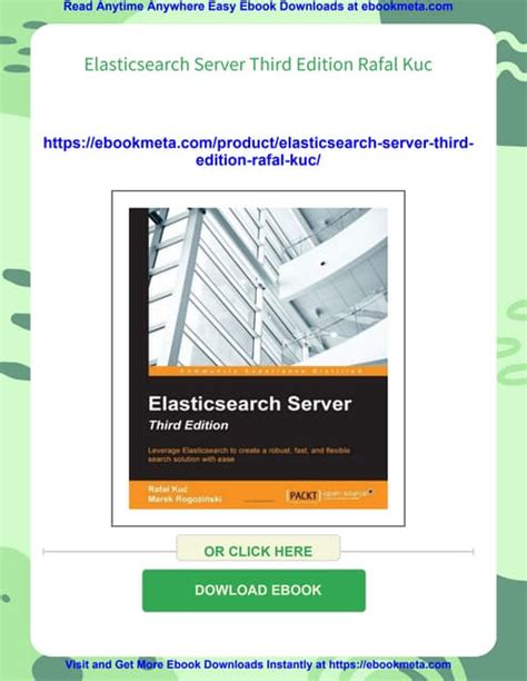 Elasticsearch Server Third Edition Rafal Kuc Pdf