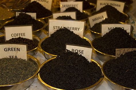 Assorted Tea Varieties Discovered At Flea Market In India Photo
