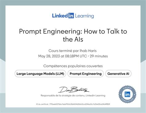 ihab haris on linkedin certificate of completion