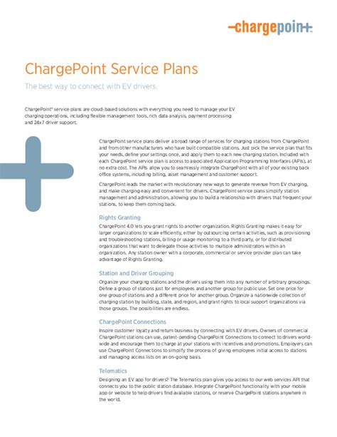 Chargepoint Device Database