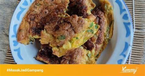 Resep Dadar Telur Bumbu Rendang Sederhana Rumahan Di Yummy App