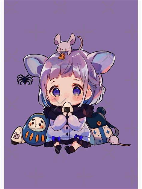 Spooky Cute Chibi Art Poster For Sale By Redbubblesireen Redbubble