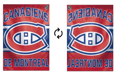 Montreal Canadiens Banner Vertical Hockey Flag