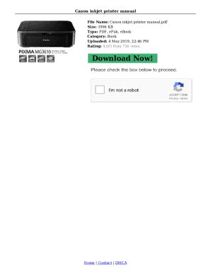 Fillable Online Canon Inkjet Printer Manual Grande Prairie Public