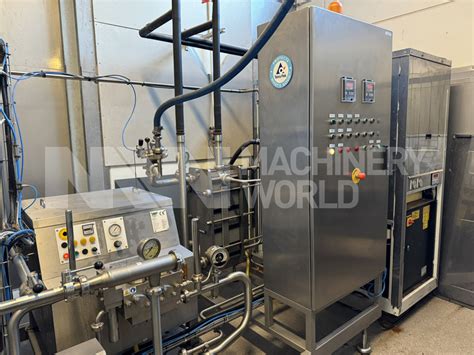 Tetra Pak Hoyer Promix 600 Ice Cream Batch Mix Plant Boiler Water